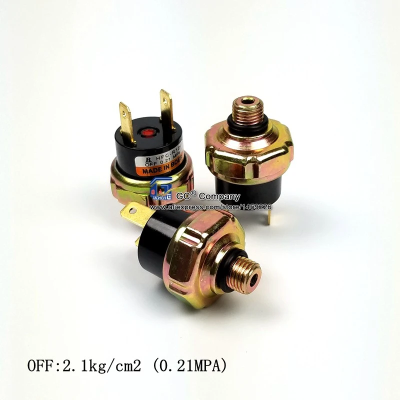 3/8-24 Unf Binary Male Universal Low Side Pressure Switch Sensor 9mm ...