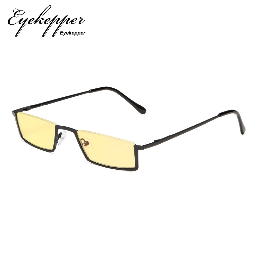 TMCG1613 Eyekepper Blue Light Blocking Glasses Half Rim Computer ...