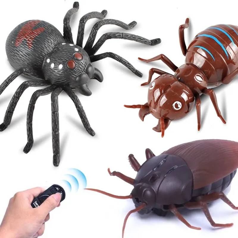 2018 Novelty Infrared Remote Control Mock Fake Cockroach RC Toy ...