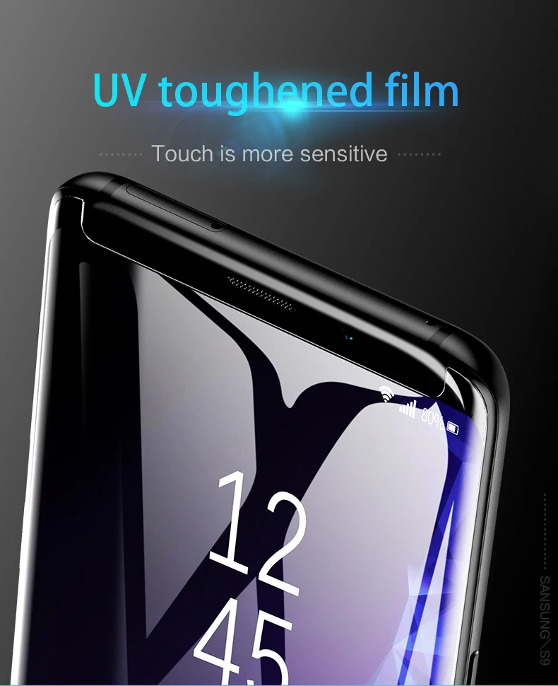 UV Full Glue 9H Tempered Glass Screen Protector