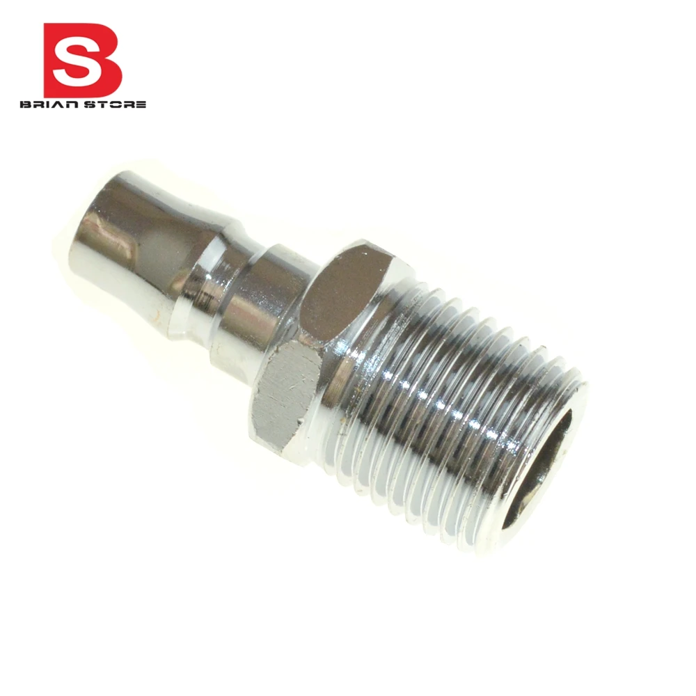 1 2 Male BSPT 1 2 Body Air Compressor Hose Quick Coupler Plug Fitting 1-2-male-bspt-1-2-body-air-compressor-hose-quick-coupler-plug-fitting