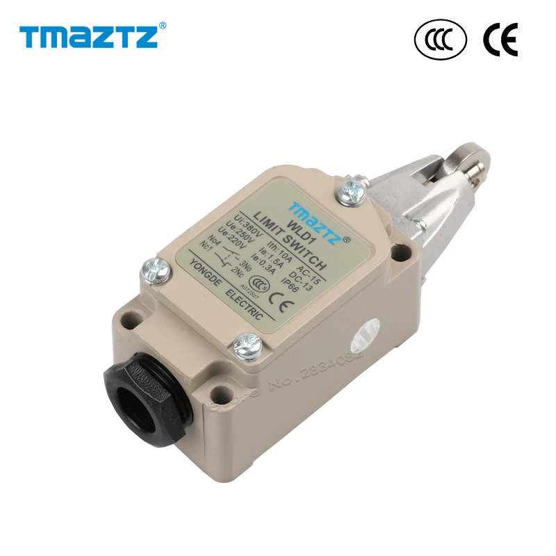 Limit Switch No Nc Double Spring Circuit Metal Roller Head Self Reset ...