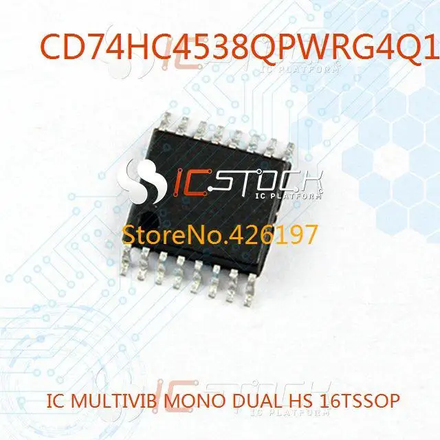 Free Shipping CD74HC4538QPWRG4Q1 IC MULTIVIB MONO DUAL HS 16TSSOP ...