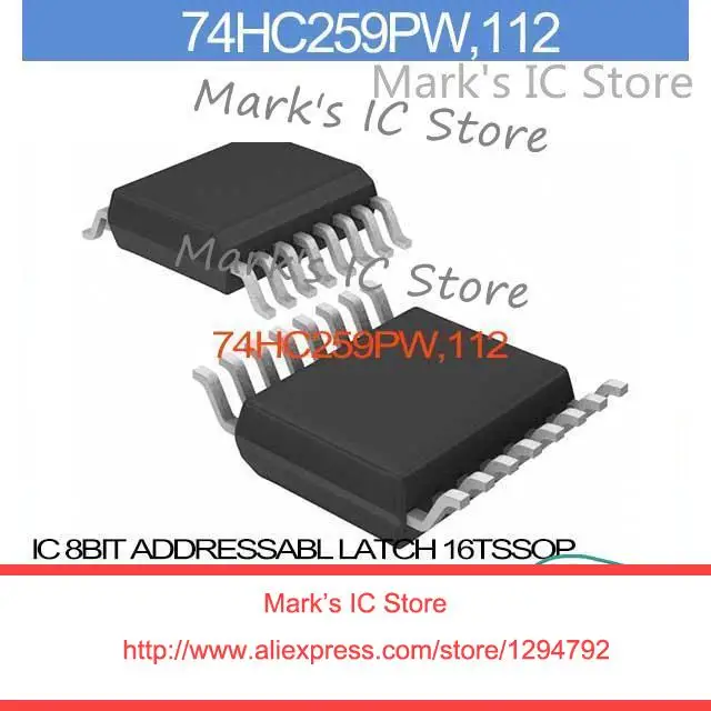 74HC259PW,112 IC 8BIT ADDRESSABL LATCH 16TSSOP 74HC259PW,1 74HC259P ...