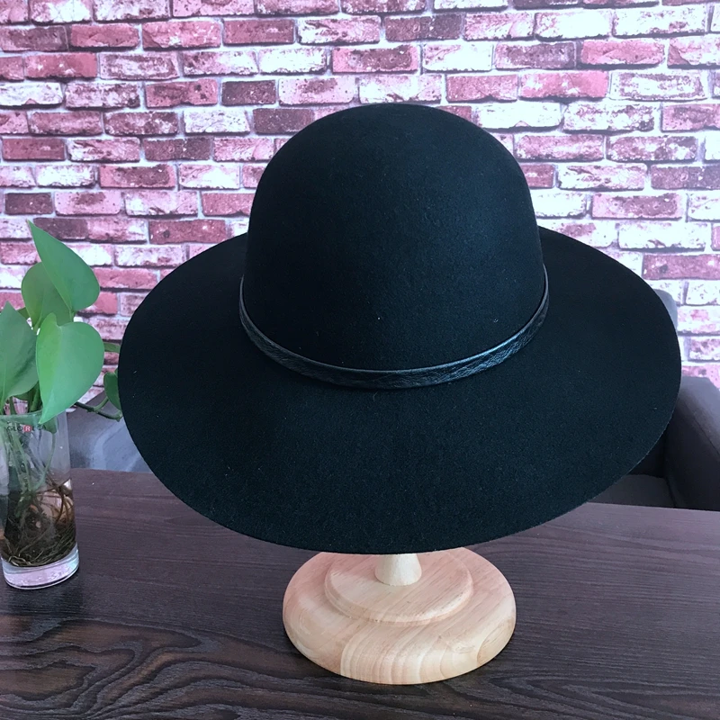 Wool with black socialite sun hat han edition is prevented bask in ...