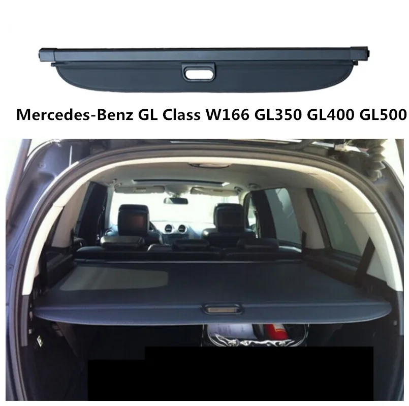 Rear Trunk Security Shield Cargo Cover For Mercedes Benz GL Class X166 ...