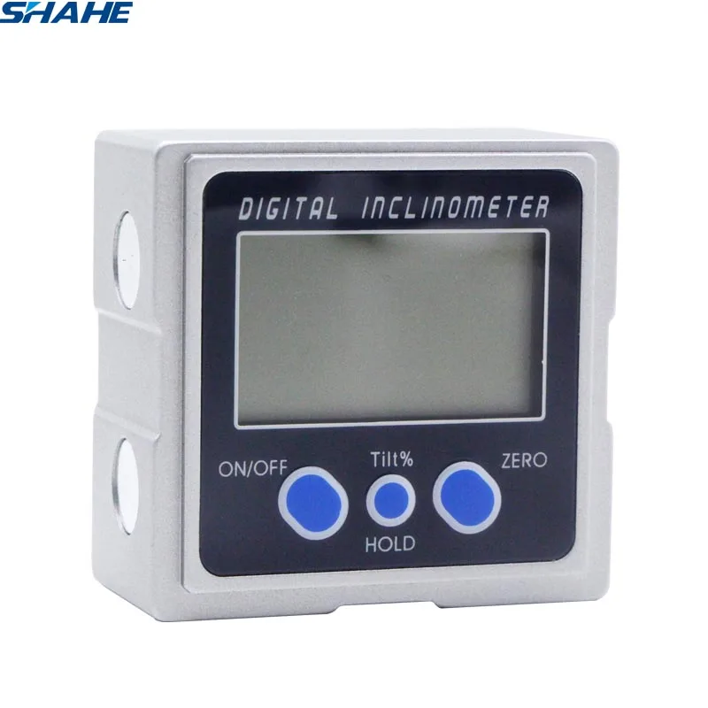 Digital protractor angle level box with three magnets base PRO 360 ...