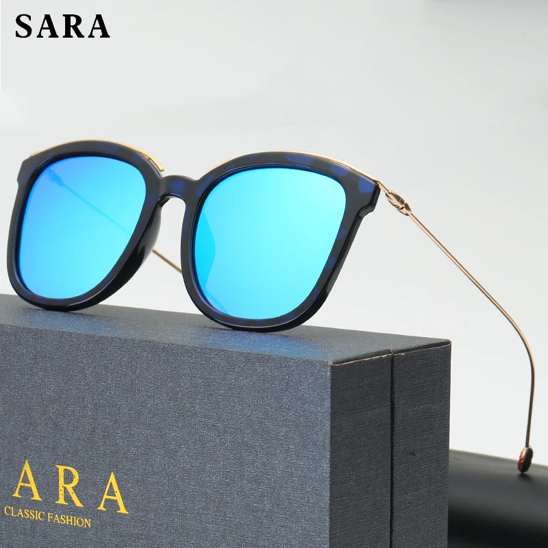SARA Marca HD Lente Polarizada Óculos De Sol Das Mulheres de Luxo Novo ...