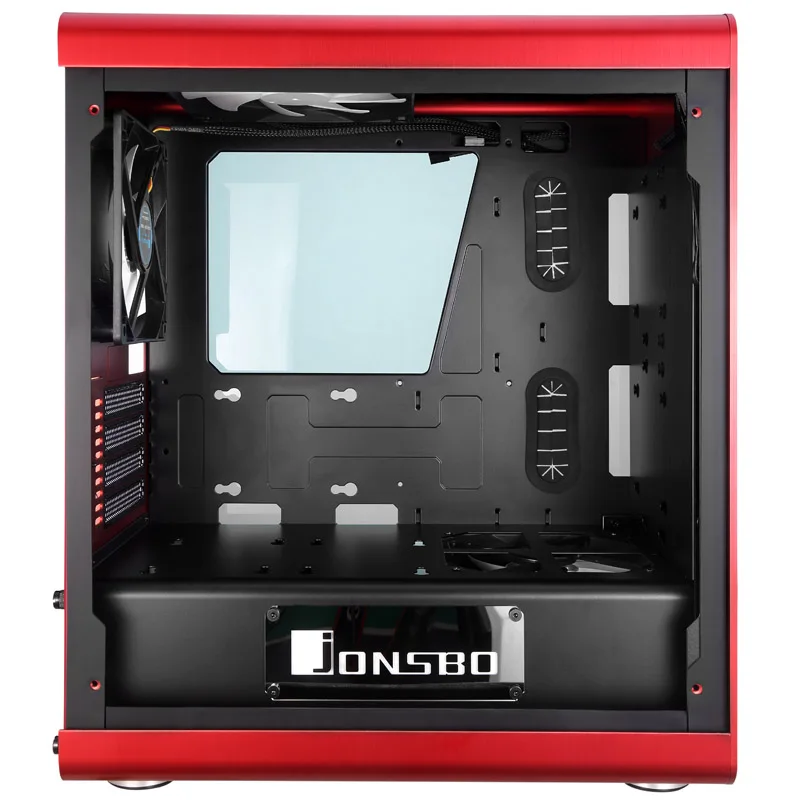 Jonsbo RM3, HTPC ITX Mini case of the computer all aluminum, 3.5'' HDD ...