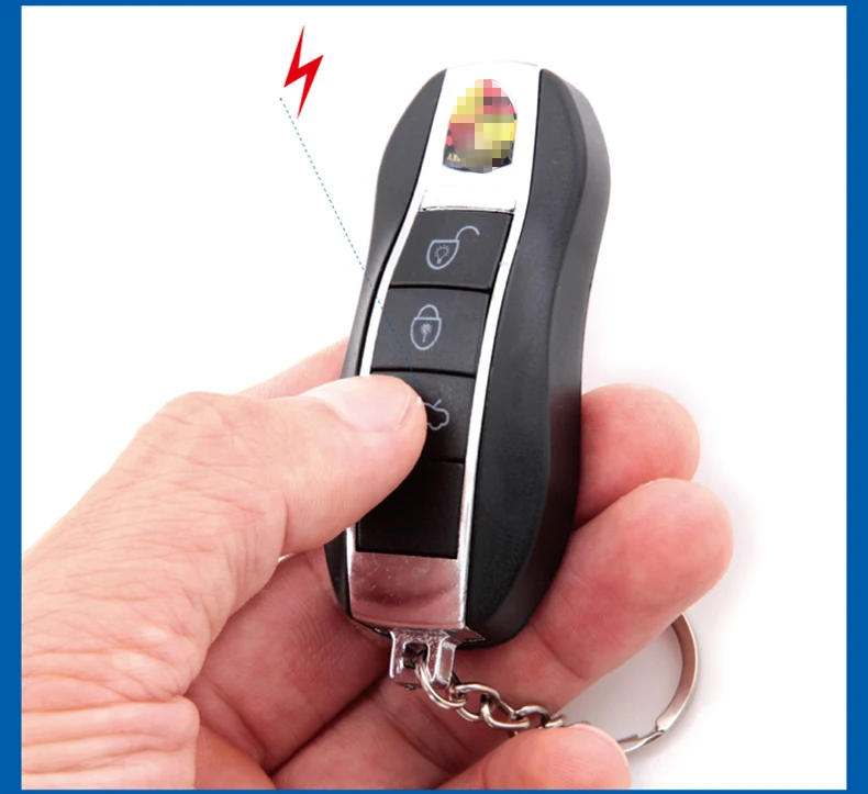 Trick Toys Electric Shock Cars Key With Laser And Led Light Joke Funny ...