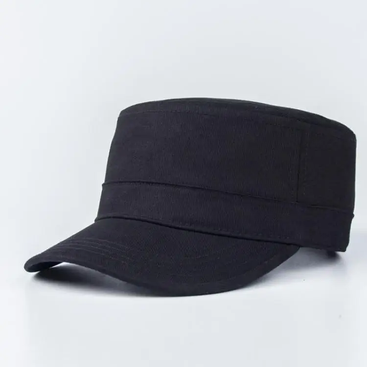 Black Military Cap