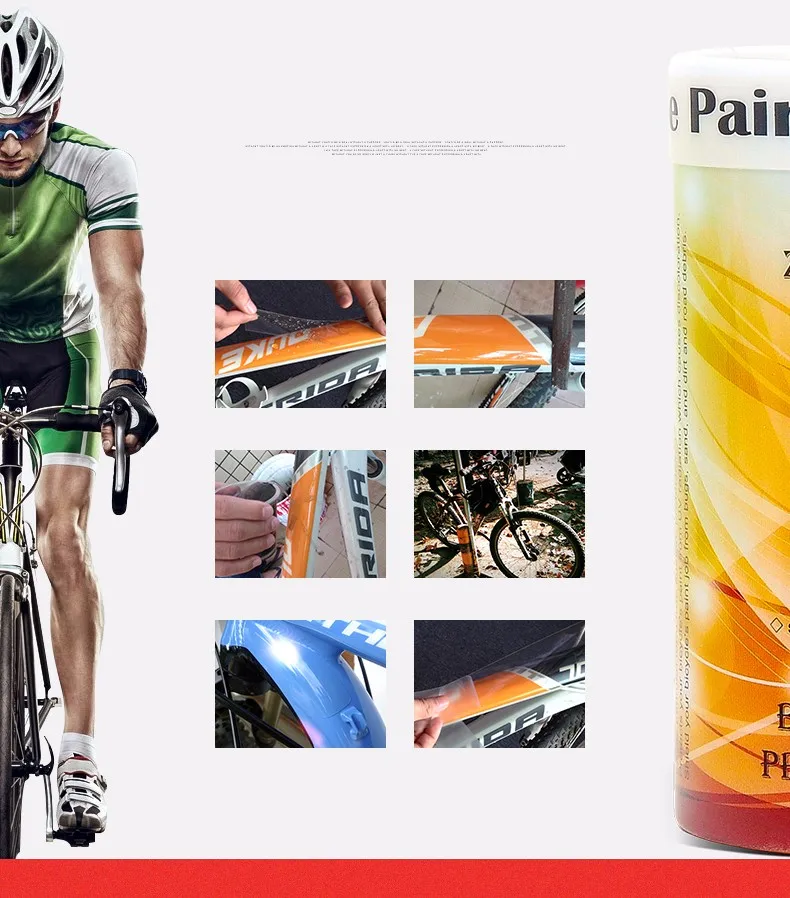 JANTE - ROUE,Film de Protection contre la Peinture pour Vélo de Route ...