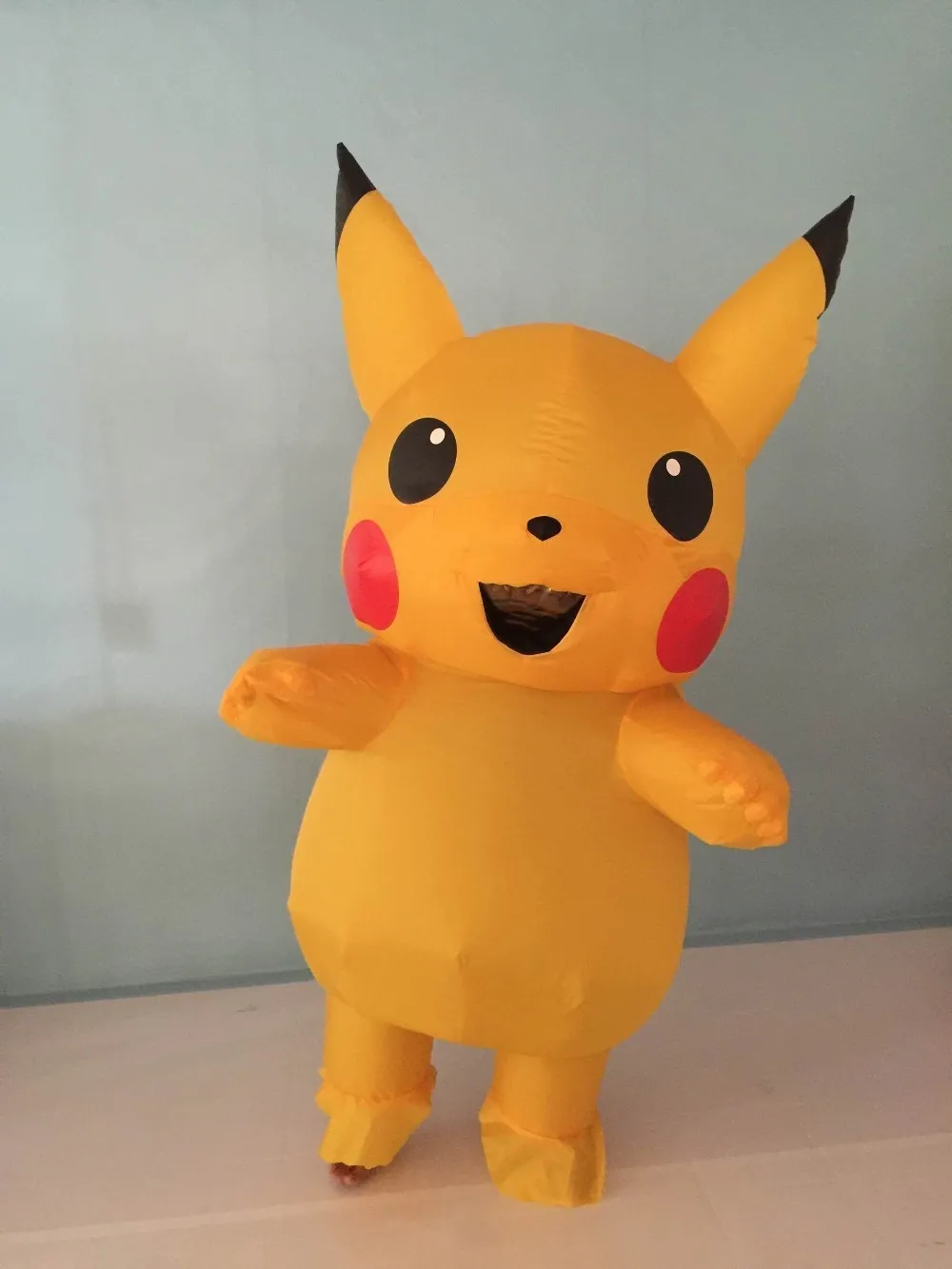 Cartoon Inflatable Pokemon Pikachu Mascot Costume - KawaiiMerch.com