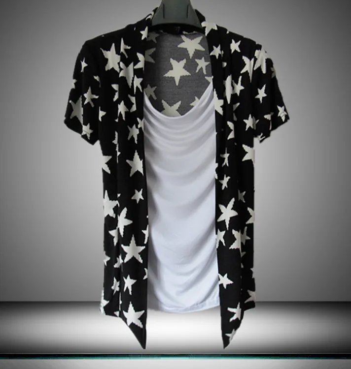 2017 New Summer Non Mainstream Tide Floral False Two pieces Casual ...