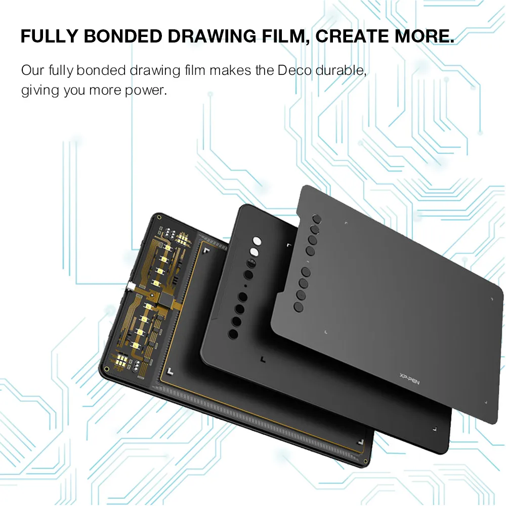 XP ручка Deco 01 графический планшет 8192 уровней Графический Цифровой ...