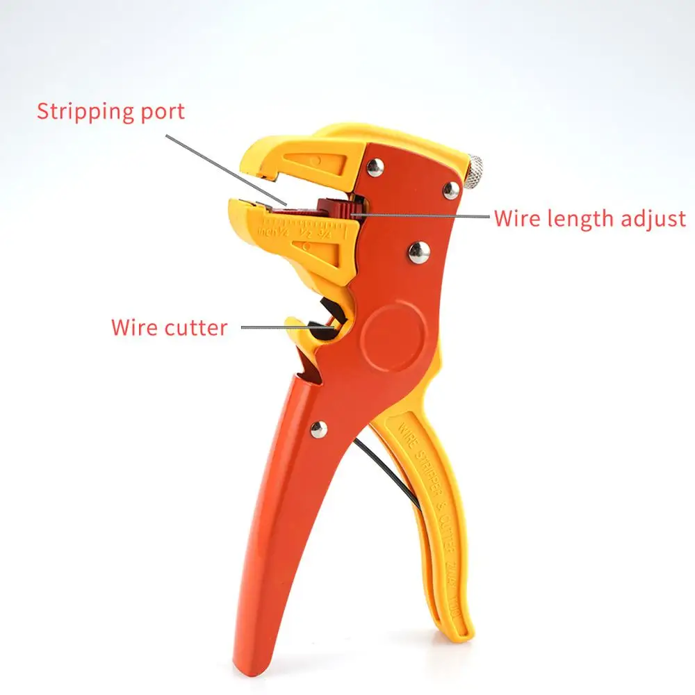 Automatic Self Crimper Stripping Cutter Adjust Cable Wire Stripper ...