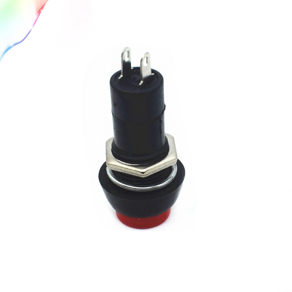 1pcs 12mm Plastic Push Button Switch Momentary Switchs 3A 250V AC 2PIN ...