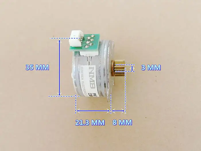 Japan-NMB-35MM-circular-stepper-motor-7-5-step-unipolar-stepper-motor ...