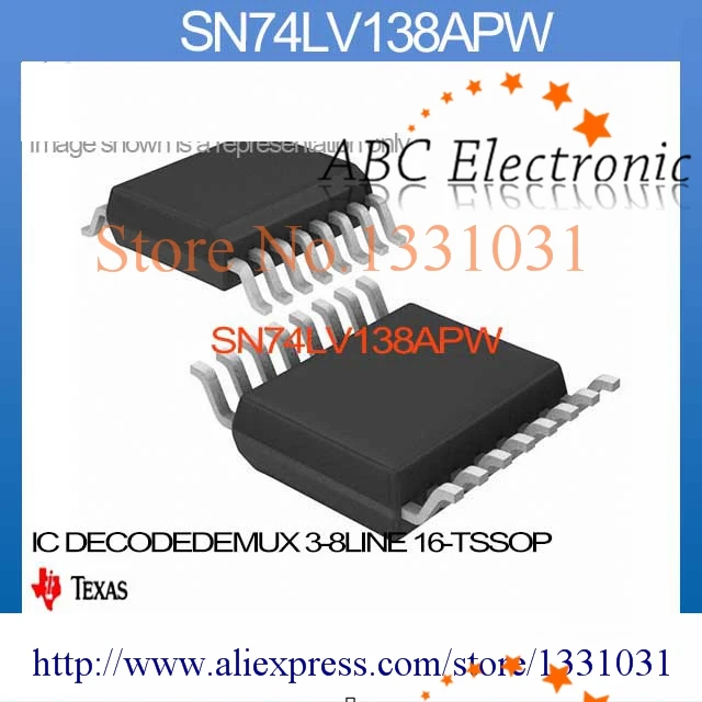 SN74LV138APW IC DECODE/DEMUX 3 8LINE 16 TSSOP SN74LV138APW 138 ...