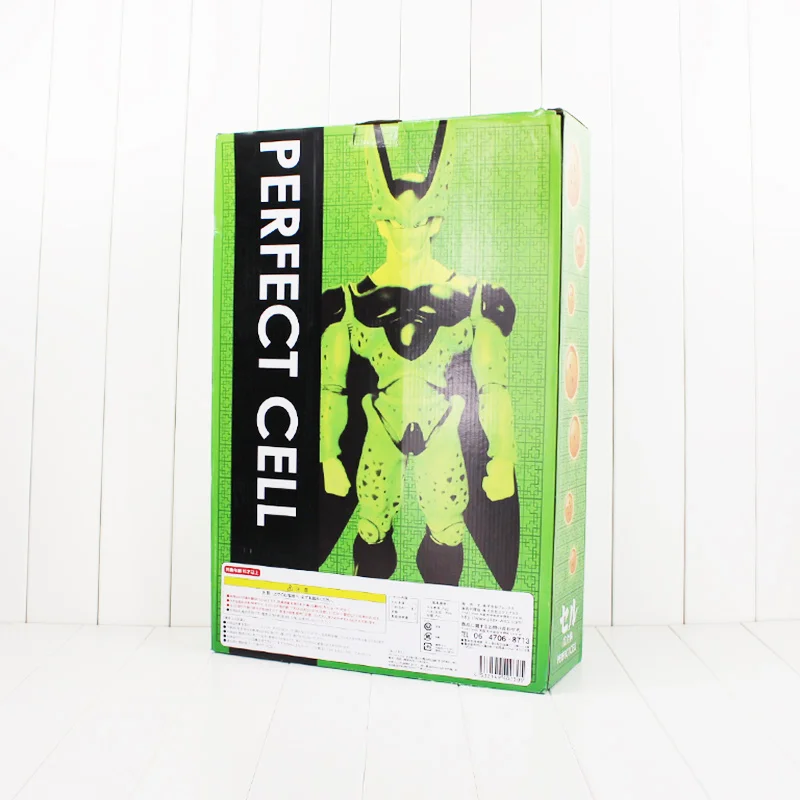 48cm Perfect Cell Figure Toy Dragon Ball Z Super Big Cell Complete Body ...