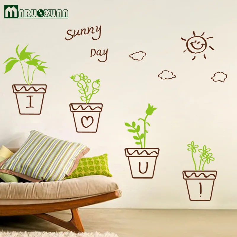 New Foreign Trade Can Remove The Pot Wall Stickers Corridor Kitchen ...