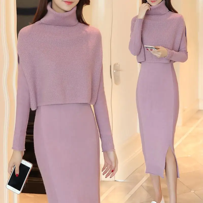 2018 nuevo Otoño Invierno Twinset mujeres conjuntos de ropa Casual ...