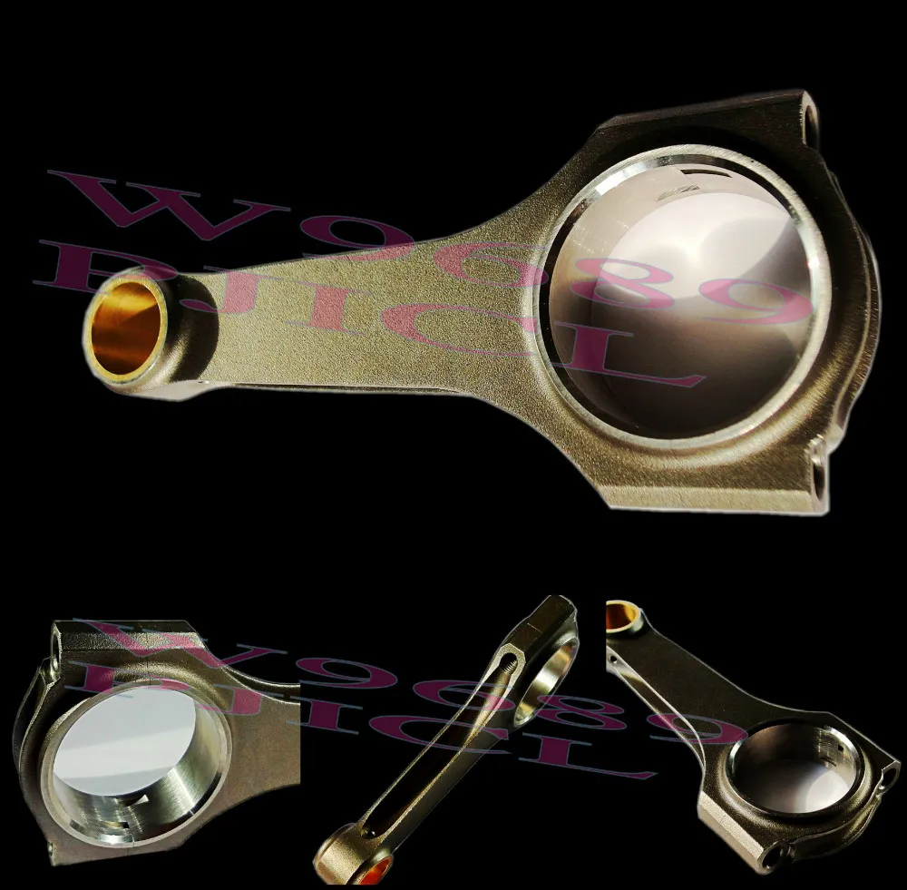 H beam conrods for ford duratec 2.0 2.3 4340 Forged Steel sports ...