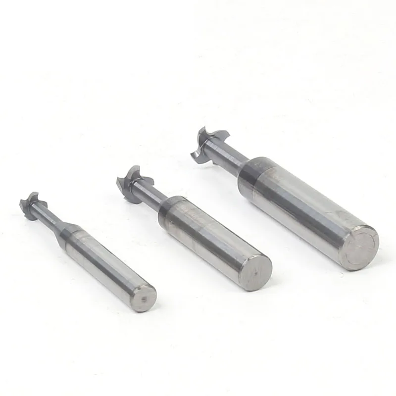 1PCS T type Groove cutter HRC55 Solid carbide T type cutter Milling ...