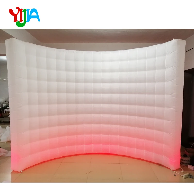 Wedding, party backdrop 10ft*8ft inflatable LED wall white color ...