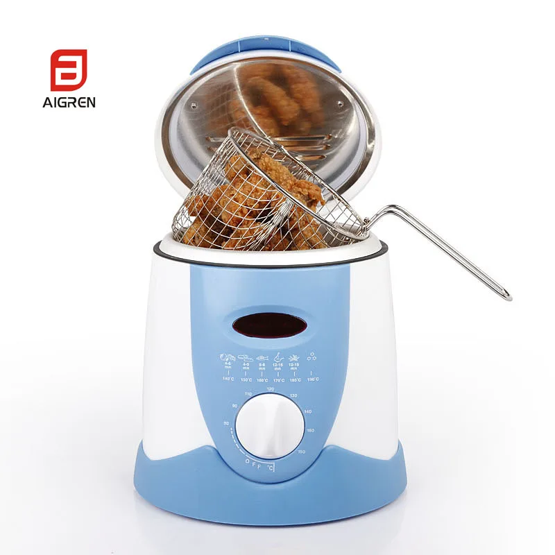 Household electric fryer mini electric deep fryer french fries fried ...
