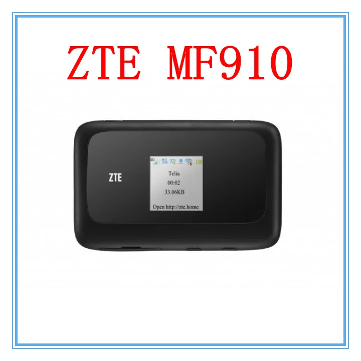 잠금 해제 ZTE MF910 LTE 4G WIFI 라우터 4G wifi 동글 모바일 핫스팟 150Mbps 네트워크 라우터, pk ...