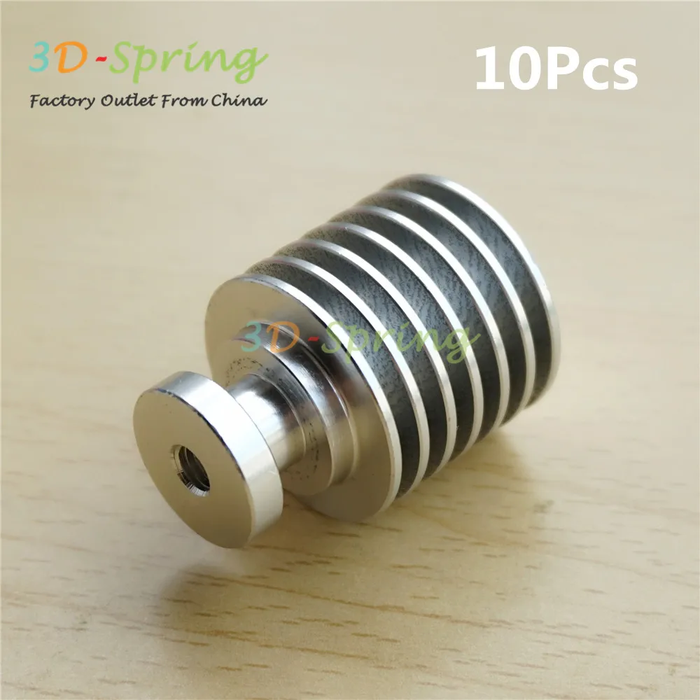 10Pcs 3D Printer All Metal Extruder Mini Radiator Small Heat sink For 1 ...