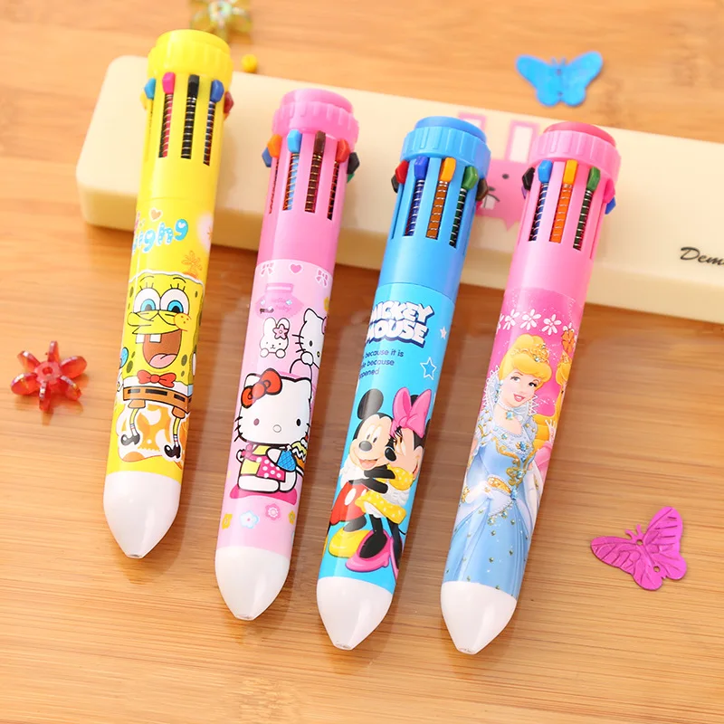 Aliexpress.com : Buy 10 Colors Cute Cartoon Stationery Hello Kitty ...