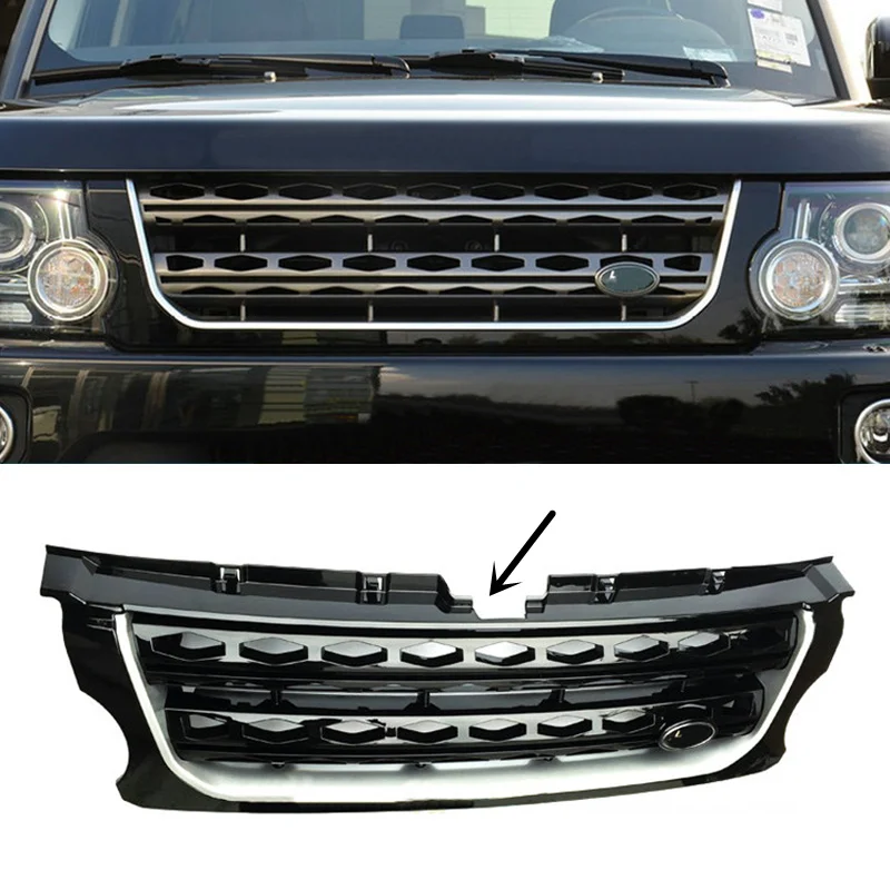 For Land Rover Discovery LR4 2014 2017 Black main body Front grille ...