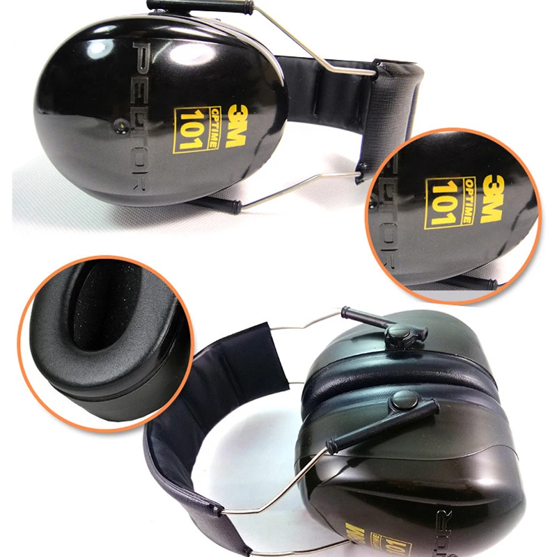 Bouchons d'oreilles,Protège-oreilles 3M H7ASafety,Anti-bruit,protection auditive,pour plein air ...