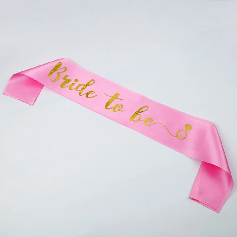 Bride To Be Sash Diy