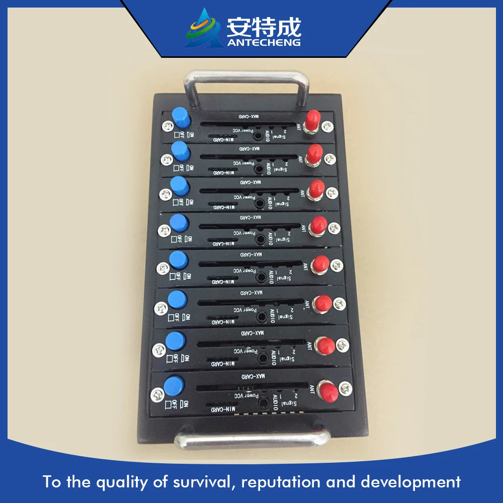 Bulk SMS, STK device 8 port modem pool with Q2403 modul gsm modem ...