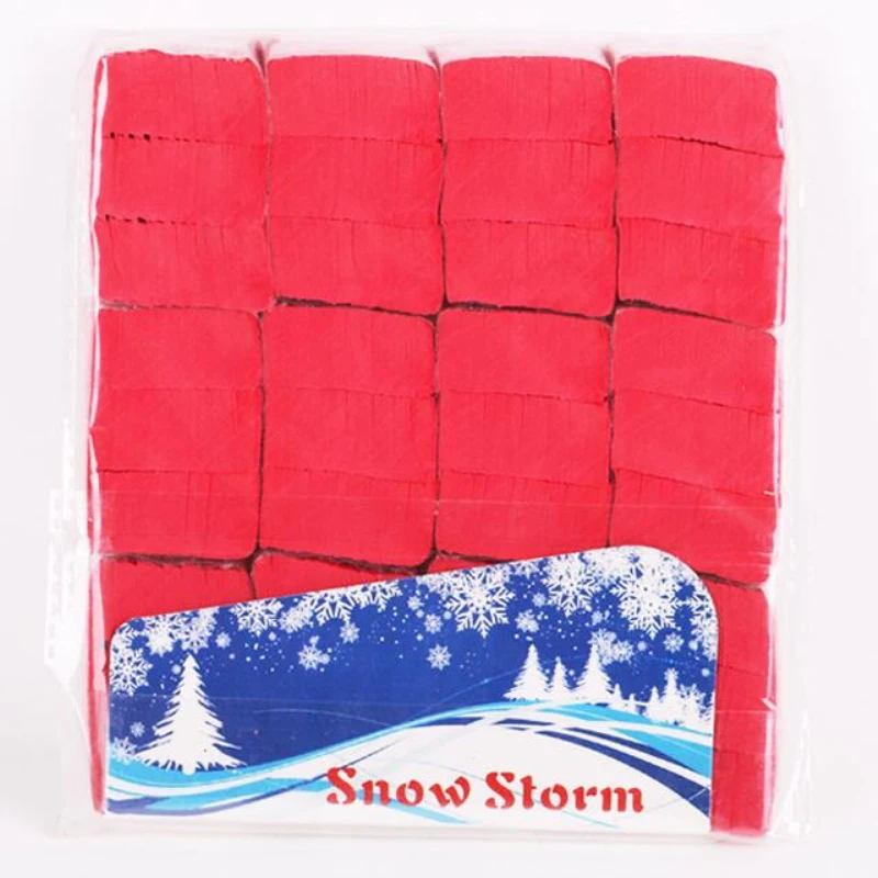 Red snow paper snow storm magic paper magic props magic tricks red ...