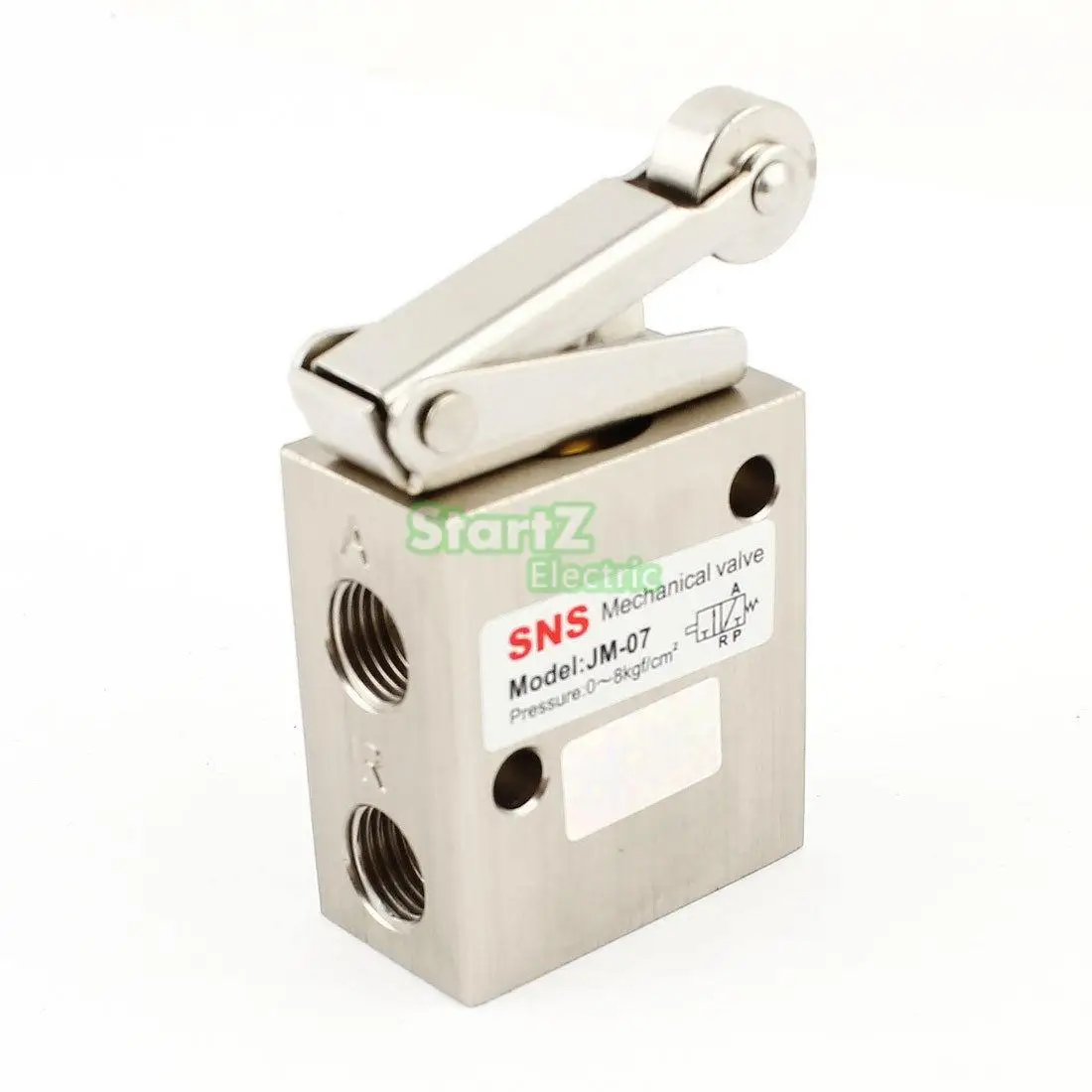 Pneumatic switch JM 07 1/4BSP Thread Roller Type Solenoid Air Pneumatic ...