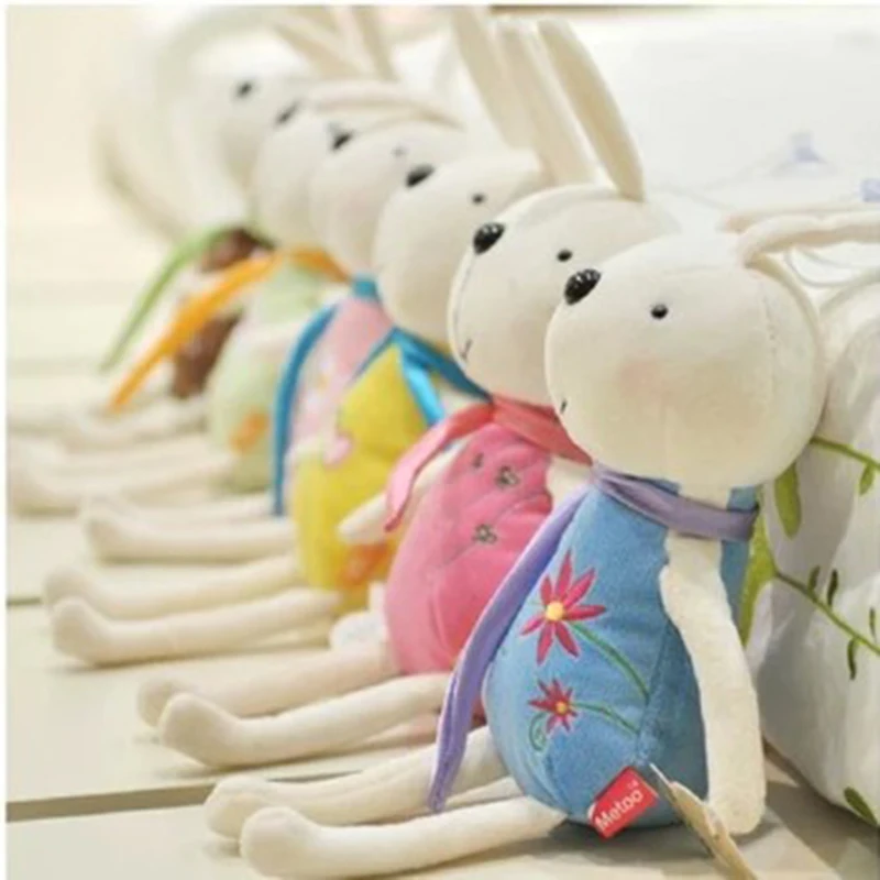 2pcs Kawaii Metoo Angela Dolls Bunny Baby Toy Smile Rabbit Plush Toy ...