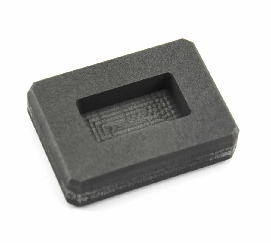 Free Shipping Graphite Ingot Mold For 2kg Gold Bar Casting High