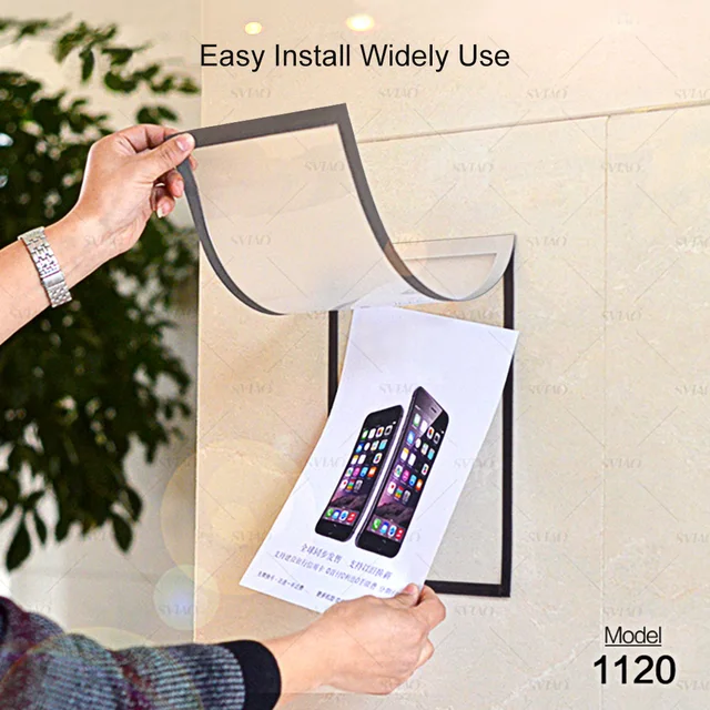 A6 multi function magnetic board Clear wall mounted picture poster ...