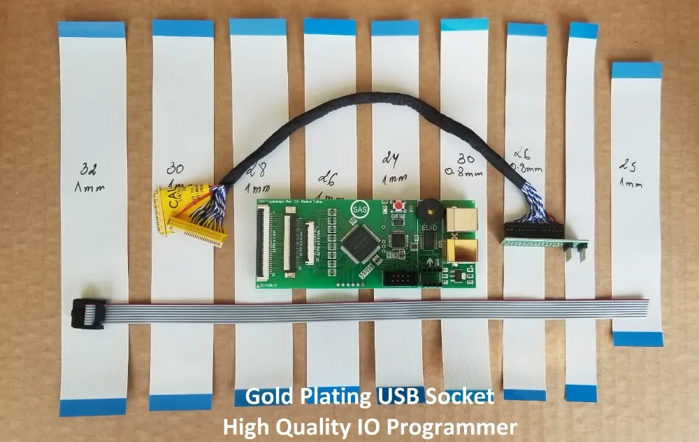 KB9012QF + EDID Eeprom โปรแกรมเมอร์ USB + คีย์บอร์ด Tester VER * 3.9 ...