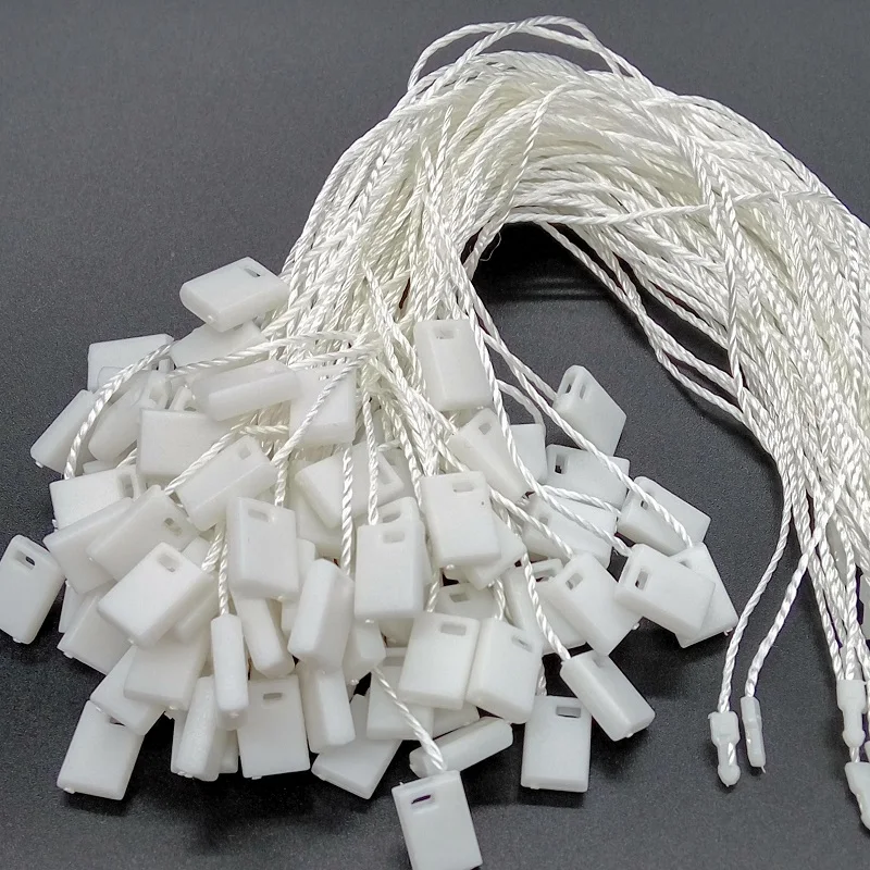 Free Shipping 500 Pieces White Hang Tag String 18cm String Seal For Free Shipping 500 Pieces White Hang Tag String 18cm String Seal For