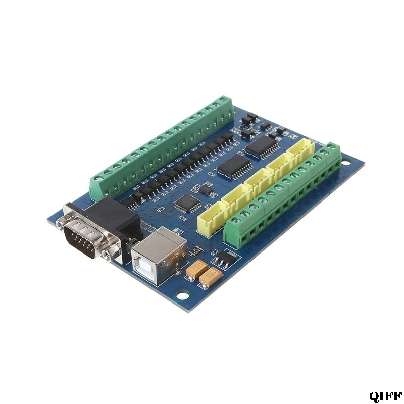 12-24V MACH3 USB 5 Axis 100KHz Smooth Stepper Motion Control Breakout ...
