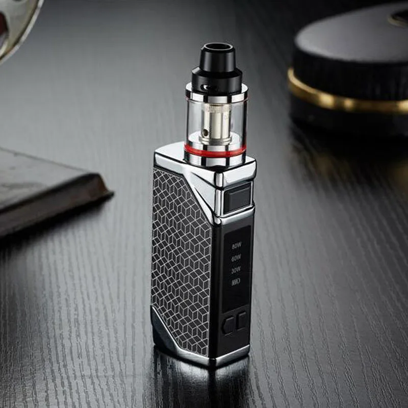 Electronic Cigarette 80W Adjustable Wattage Led Light Display Vape Mod ...