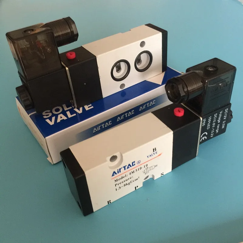 4M310-10 Namur Solenoid Valves 3/8'' Pneumatic Electromagnetic Control ...