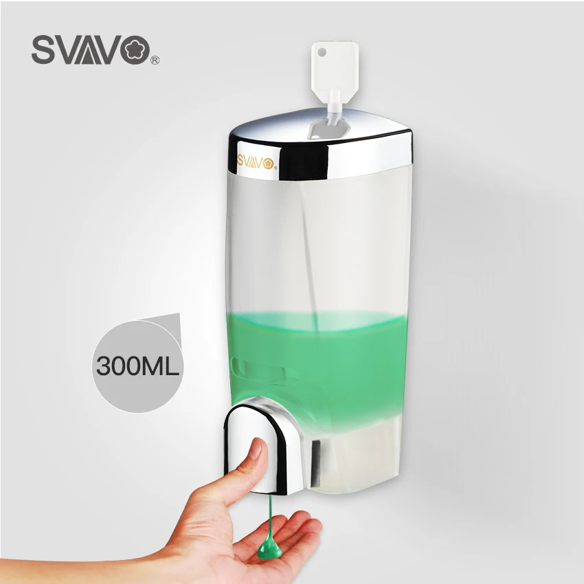 300ml-Hand-Pressing-Liquid-Soap-Dispenser-Wall-Mounted-with ...