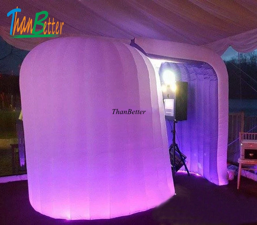 inflatable photo booth led inflatable photobooth enclosure for rental ...