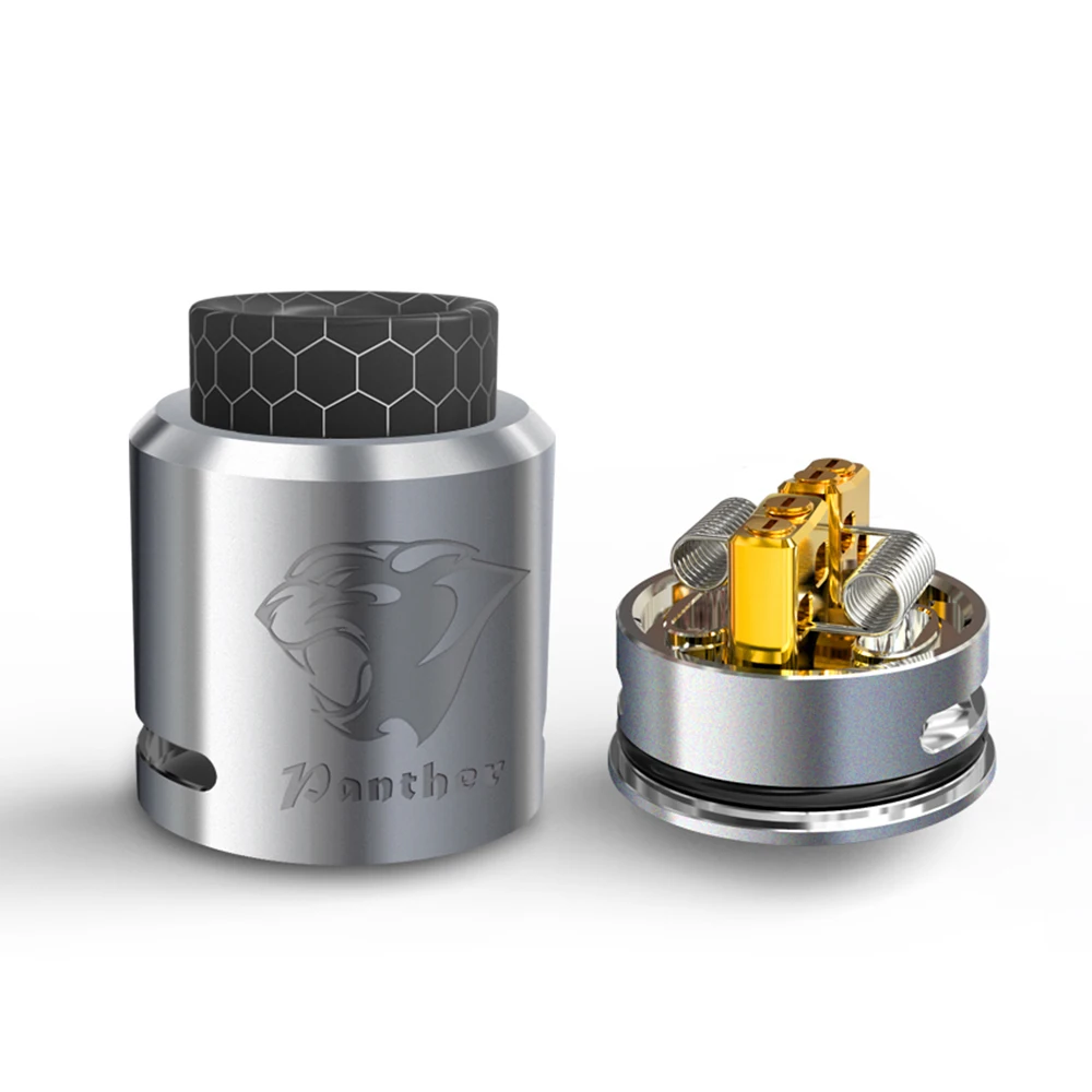 E-cigs Atomizer Ehpro Panther BF RDA Tank 24mm fit mech mod DIY Dual ...